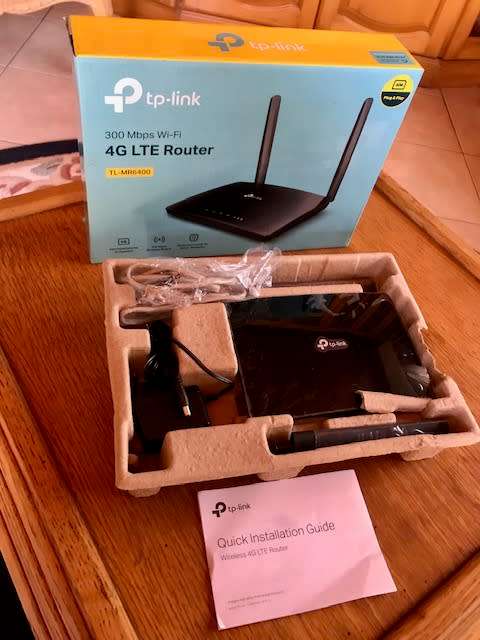 Wireless Routers - TP-Link TL-MR6400 Archer MR6400 (300MBPS) 4G LTE ...